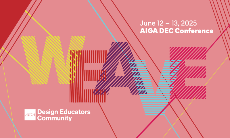 2025 AIGA Design Educators Conference | AIGA Design Educators Community